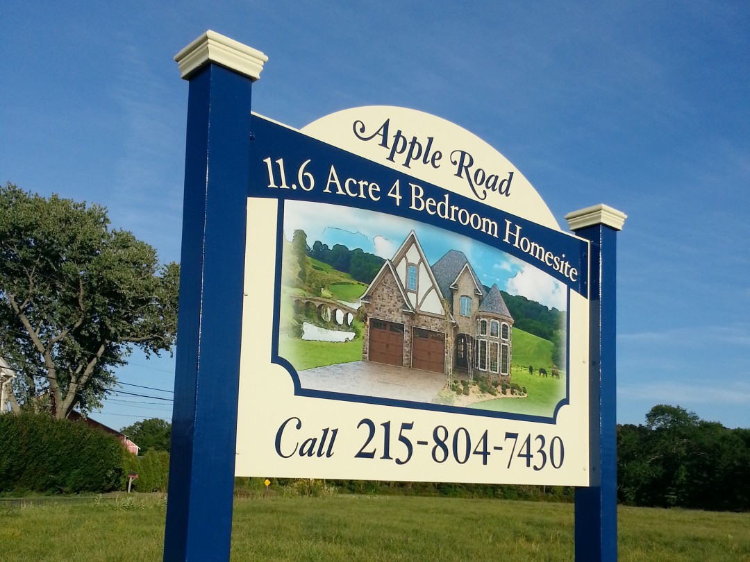 Post Sign - Quakertown PA Signs Banners Lettering Wraps